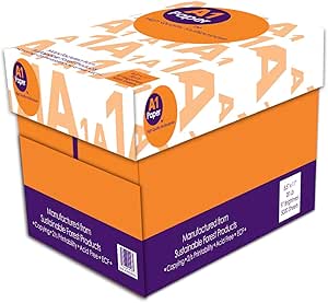 5000 Sheets A1 Premier Multipurpose Paper, Copy/Copier/Laserjet Inkjet ...