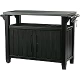 Amazon.com : Keter Unity Portable Outdoor Table and Storage Cabinet ...