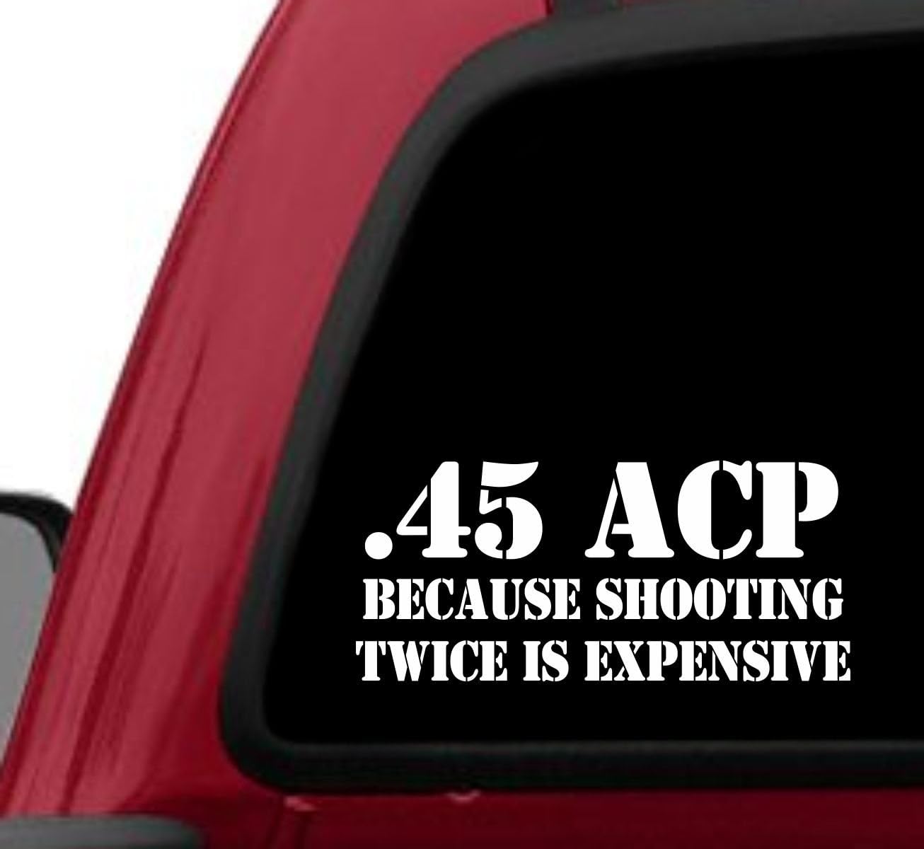 Amazon.com: .45 ACP Gun Sticker: Kitchen & Dining