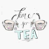 Amazon.com - Tea Time Sticker Vinyl Bumper Sticker Decal Waterproof 5"