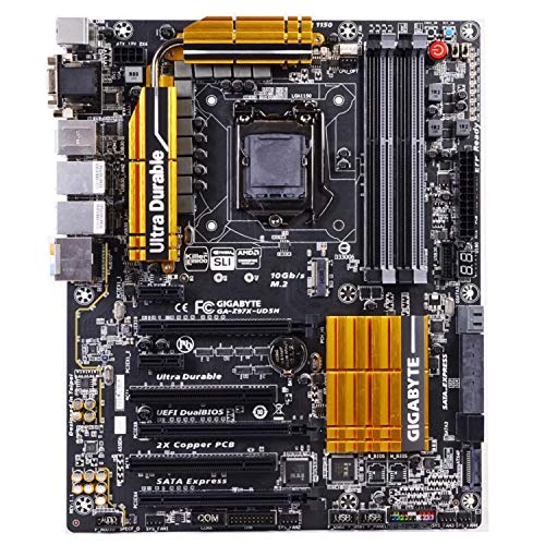Gigabyte GA-Z97X-UD5H LGA 1150 Z97 with Killer E2200 and Intel Gaming ...