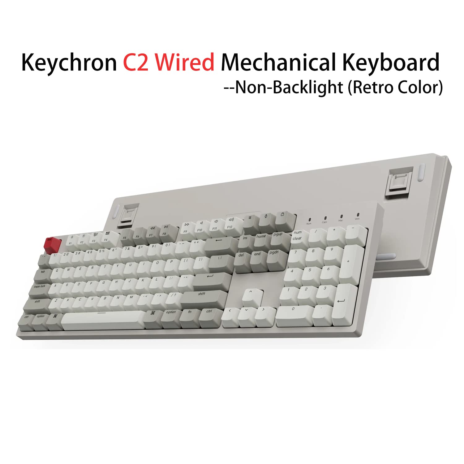 Mua Keychron C2 104 Keys Full Size Wired Mechanical Keyboard for Mac ...