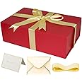 Amazon.com: YINUOYOUJIA Large Gift Box with Lid,14"x9"x4.5" Magnetic ...