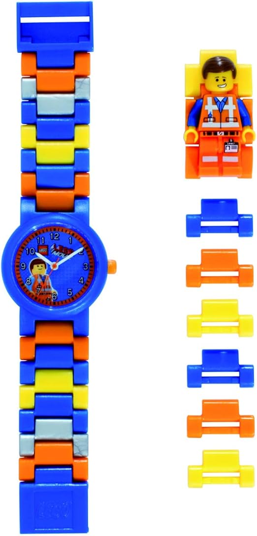 Lego Children's Emmet 9009976 Multicolor Plastic Analog Quartz Watch ...