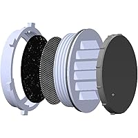 Amazon.com: The Display Shield Louvered Vent, Bug Screen, 60ppi Filter ...