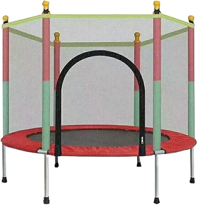 MNJKL Mini Trampoline for Kids, with Safety Pad Recreational ...