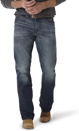 Wrangler Men's Retro Relaxed Fit Boot Cut Jean at Amazon Men’s Clothing store