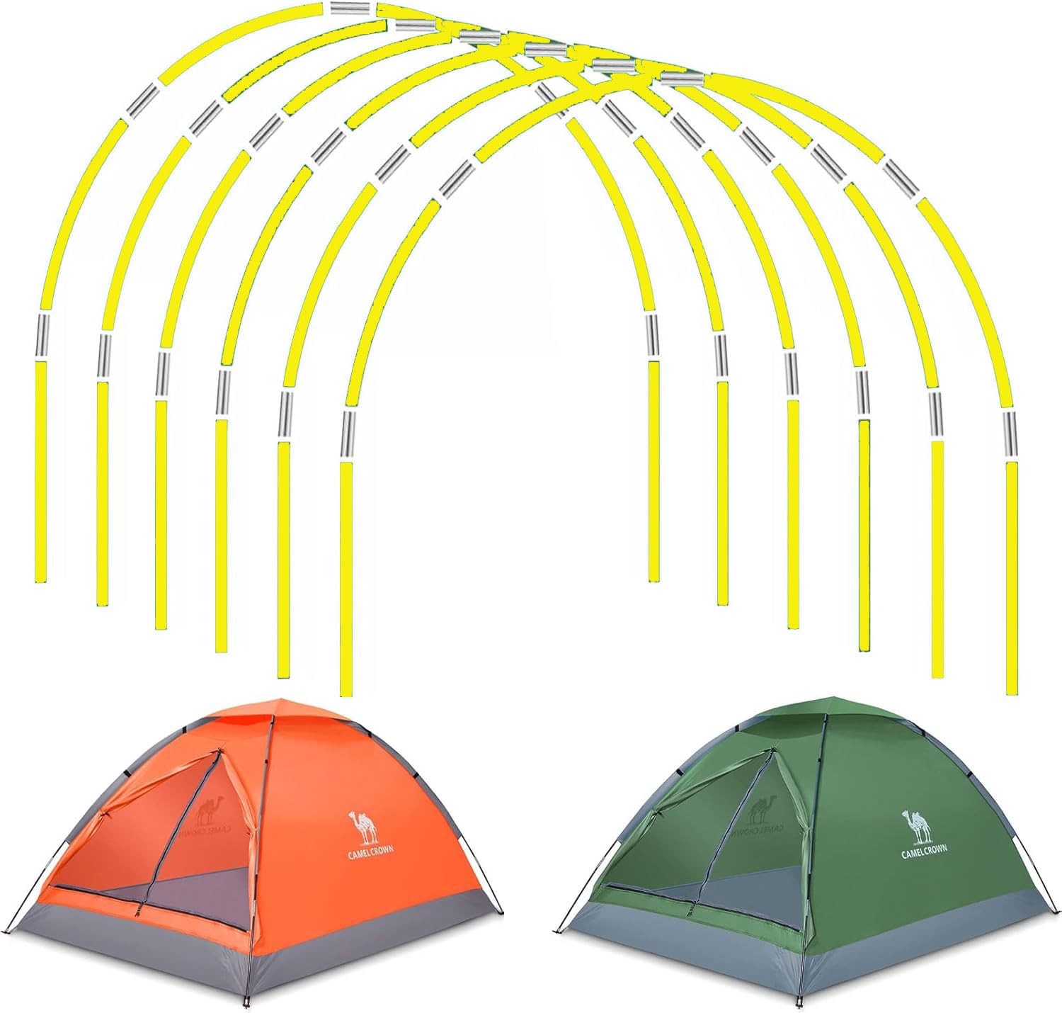 Tent Pole, Replacement Tent Pole, Greenhouse Hoops ?Telescopic Rod?Long ...