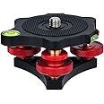 Amazon.com : Koolehaoda Tripod Leveling Base Camera Head Leveler ...