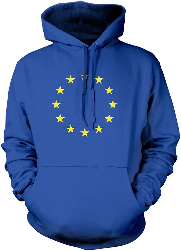 European Stars - Remain Euro Brexit Blue Unisex Hoodie: Amazon.co.uk ...