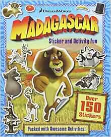 Madagascar Sticker & Activity: 9781784403195: Amazon.com: Books