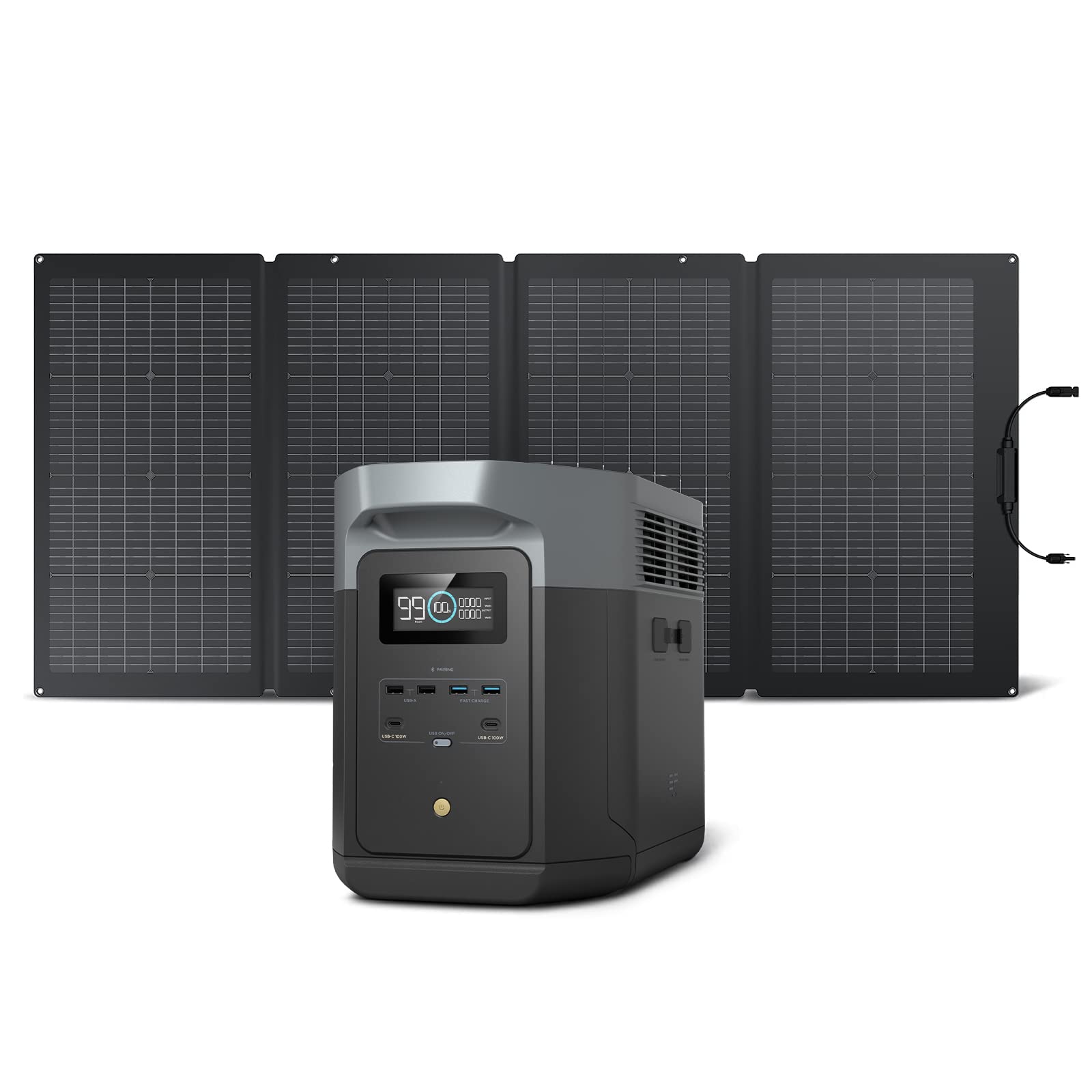 Mua EcoFlow Portable Power Supply DELTA2 Max Solar Panel 220W Set of 1 ...