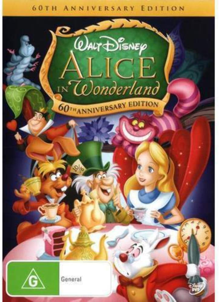 Alice in Wonderland 60th Anniversary Edition NON-UK Format / Region 4 Import - Australia: Amazon ...