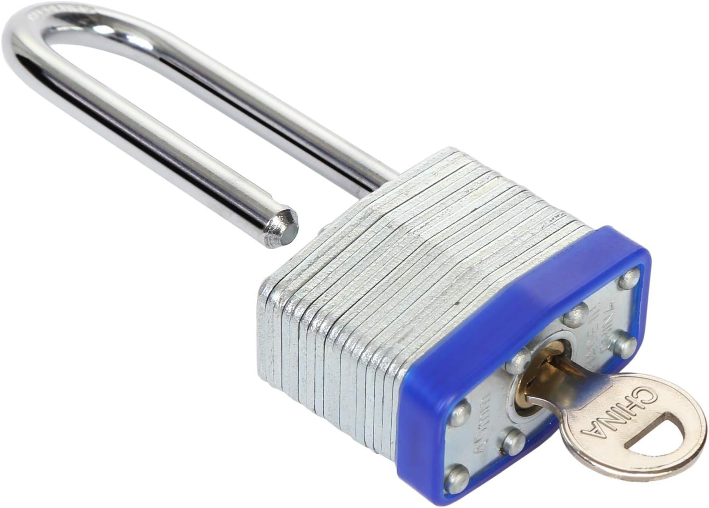 SEPOX 40MM Laminated Keyed Long Shackle Padlocks Heavy Duty Stainless ...