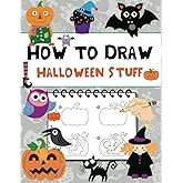 How to Draw Halloween Pictures: Step-by-Step Drawings! (Dover How to ...