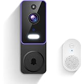 Amazon.com : Aiwit 1080p Video Doorbell Camera, Wireless Indoor/Outdoor ...