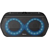 STEREN BOOM-500 Bocina Bluetooth Bazooka XBass TWS, 800 W PMPO con batería Recargable, bocina ...