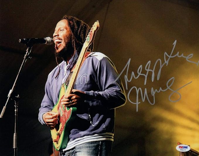ZIGGY MARLEY SIGNED AUTOGRAPH 11X14 PHOTO AND THE MELODY MAKERS, BOB ...