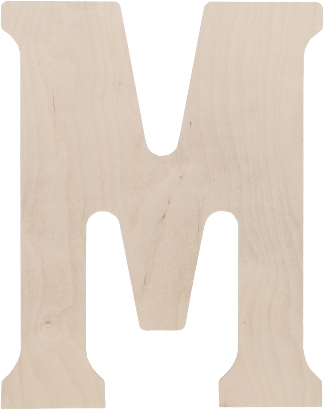 Amazon.com: Walnut Hollow Wood Letter, 18 by 0.5-Inch, Monogrammed Letter M