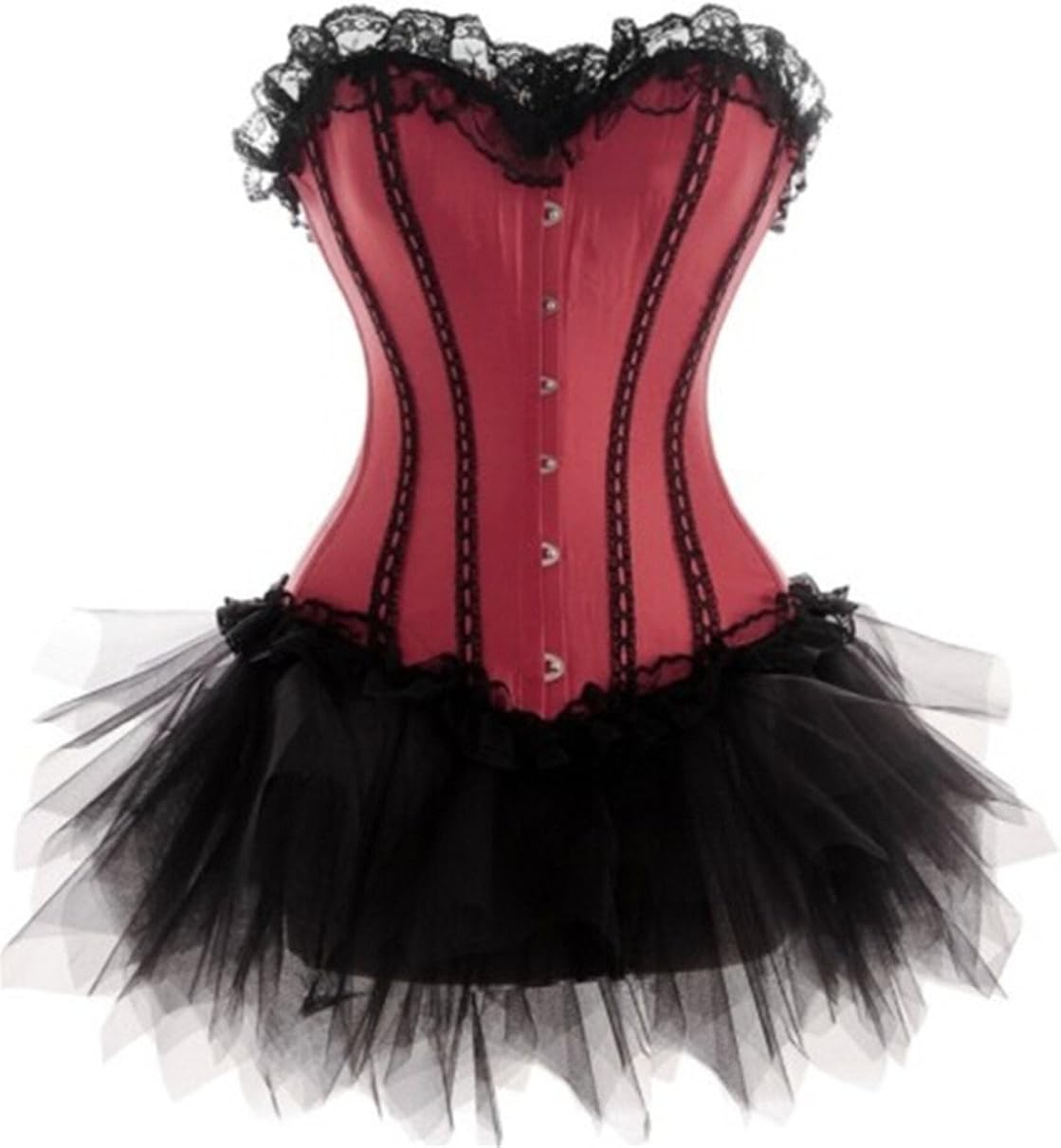 Rosfajiama Corset con Grabados Bordado Corsés y Lencería de Encaje y ...