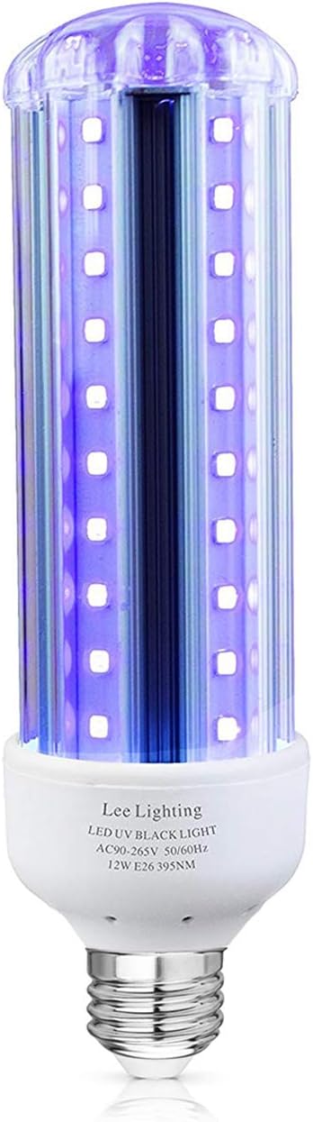 Amazon.com: Blacklight Bulb,Lee Lighting 12W LED UV Ultraviolet ...