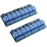 Amazon.com: JBtek 8 Channel DC 5V Relay Module for Arduino Raspberry Pi DSP AVR PIC ARM ...