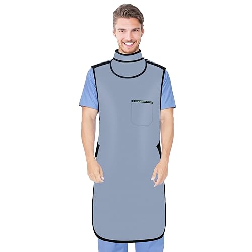 Lead Apron for X-rays - 0.5mmPb Lead Apron with Thyroid Shield ...