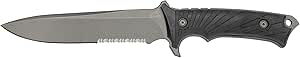 Amazon.com: Gerber 30-000183 LHR Knife, Serrated Edge : Sports & Outdoors