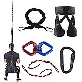 Amazon.com: Dasking Heavy Bungee Resistance Band Set Gravity Yoga ...