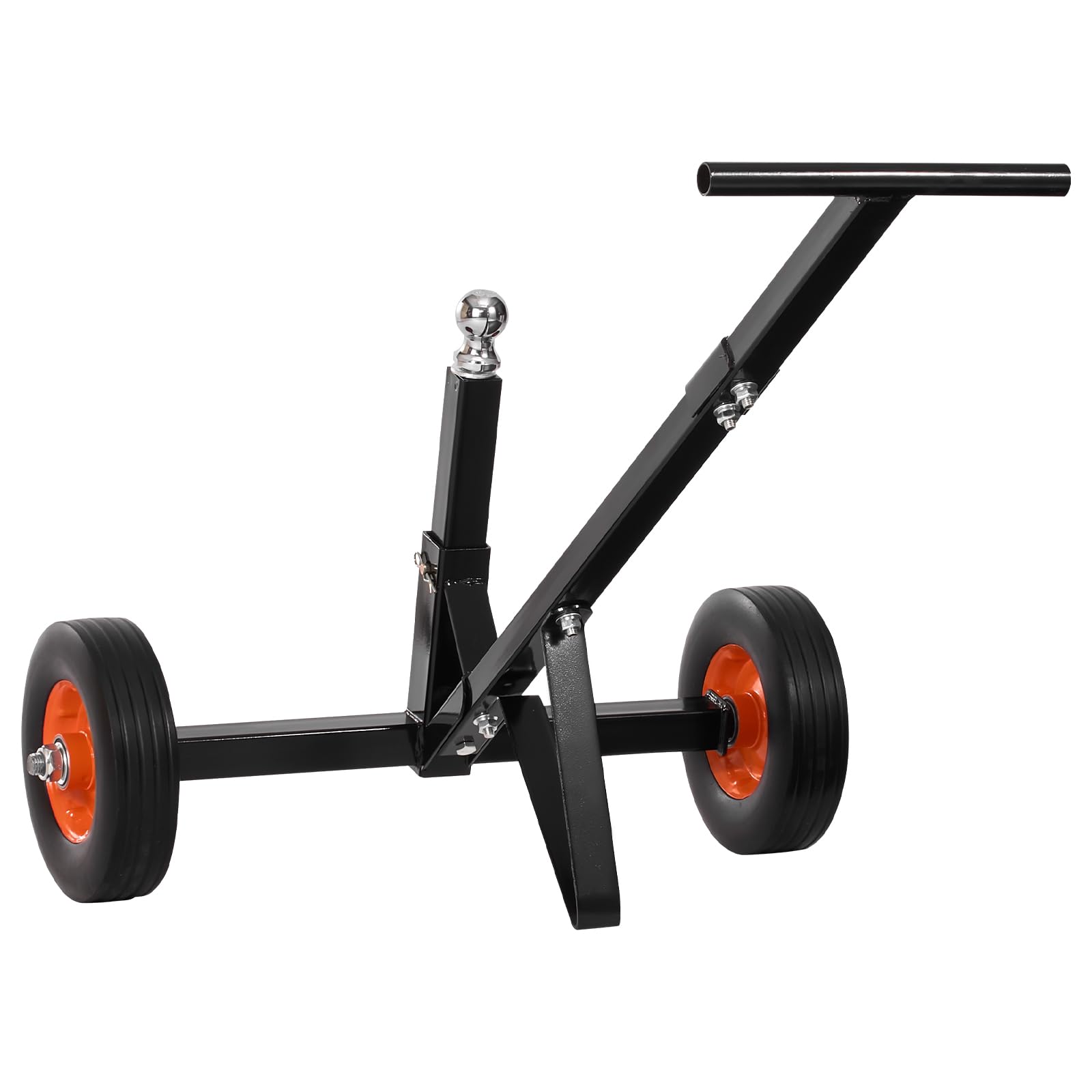 VEVOR Trailer Dolly, 600lbs Tongue Weight Capacity, Carbon Steel Trailer Mover with 1-7/8 in ...