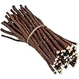 Amazon.com: 50pcs Wood Log Sticks Wooden Crafting Sticks DIY Wood ...