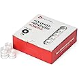 Amazon.com: RICHWORD Prewound Bobbins 144pcs Size L (SA155) Plastic Sided, 75D/2(60WT) Polyester ...