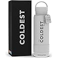 Amazon.com: Coldest Insulated Water Bottle with Handle Lid | Leak Proof ...