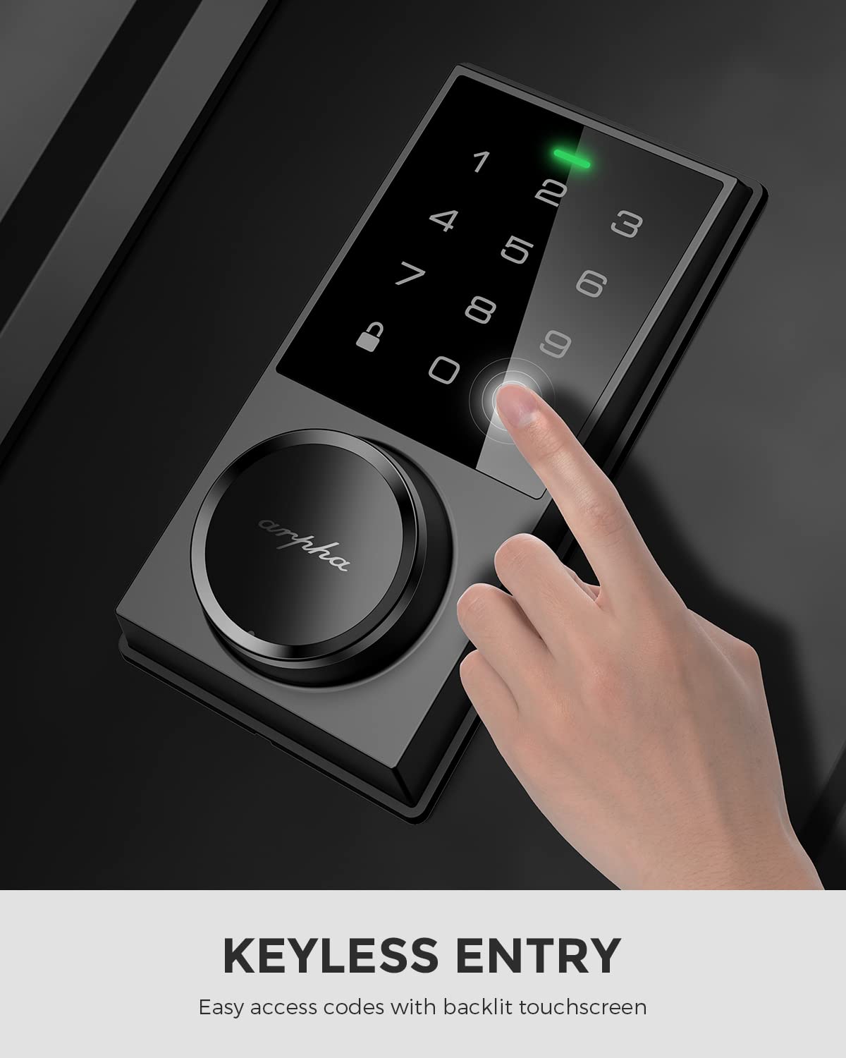 Mua ARPHA Electronic Keypad Deadbolt, Keyless Entry Door Lock, Smart ...