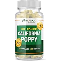 Amazon.com: Full Spectrum California Poppy Capsules - Promotes Physical ...