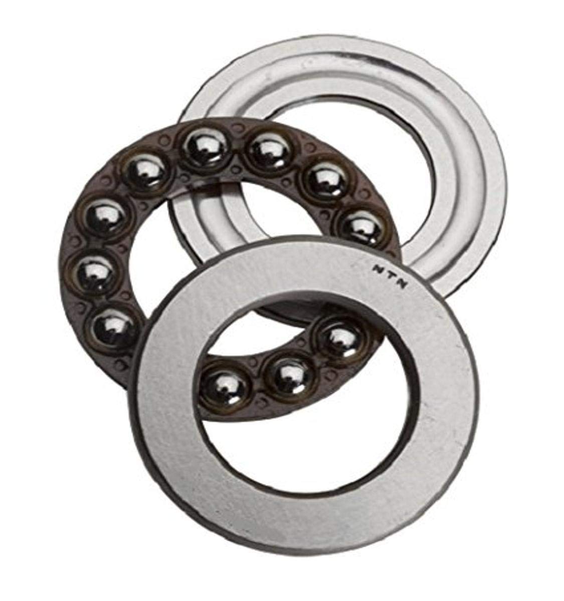 NTN Bearing 51122 Thrust Ball Bearing, Extra Light Series, Single ...