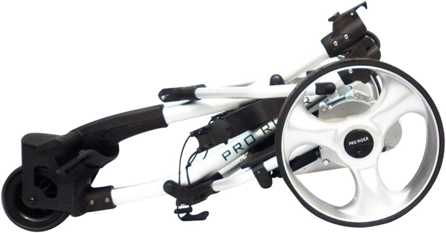 Pro Rider Golf Trolley Silver Electric, 110cm x 99cm x 57cm – BigaMart