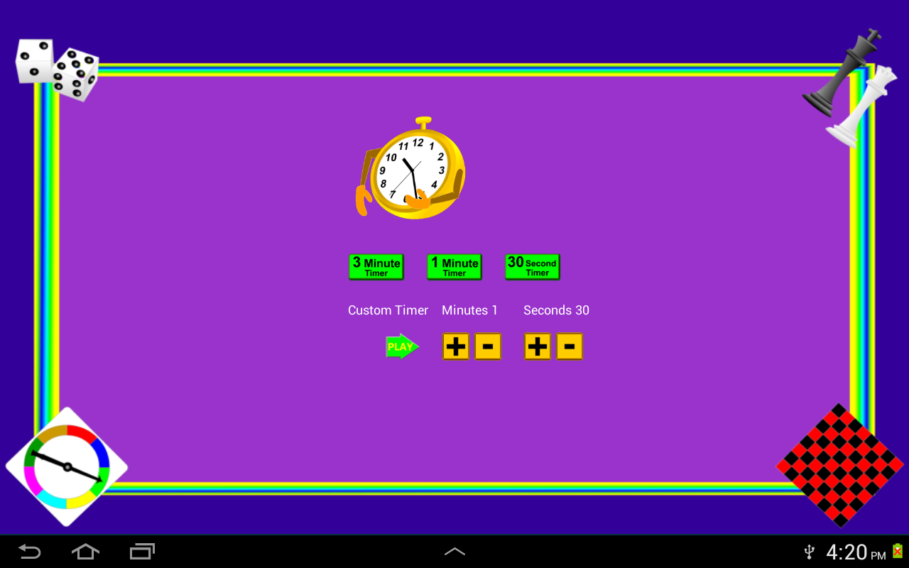 Game Player Countdown Turn Timer A ToySchool App:Amazon.com:Appstore ...
