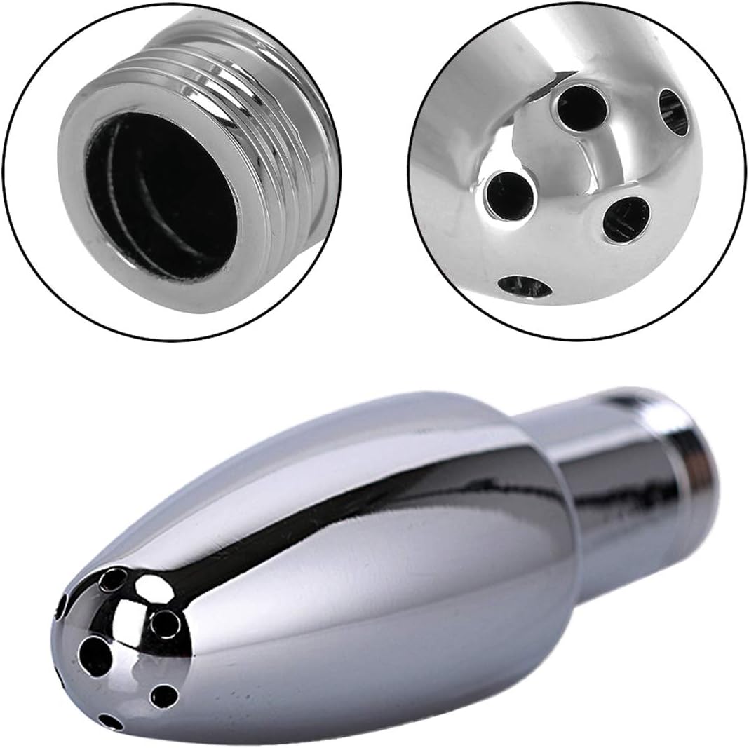 59-inch shower hose Deep Shower Enema/Douche Cleansing System (Silver ...