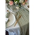 Amazon.com: Table Runner (Sage Green) : Home & Kitchen