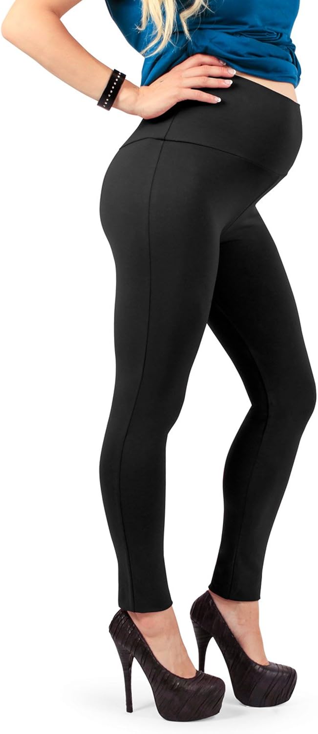 Paris - Leggings Premaman Coprenti, Morbido Cotone Elasticizzato ...