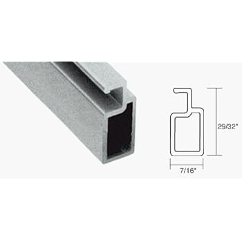 CRL Mill Finish 3/4" x 1/4" Extruded Aluminum Screen Frame - 12 ft long ...