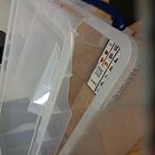 Really Useful Box 84 Litre Storage Box, Clear: Amazon.co.uk: Office ...