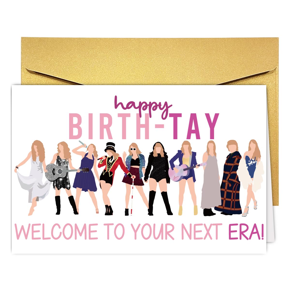 Mua Popular Singer Inspired Birthday Cards, Pop Culture Happy Birth-TAY ...