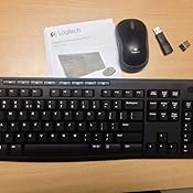 Amazon.com: Logitech MK270 Wireless Keyboard and Mouse Combo — Keyboard ...