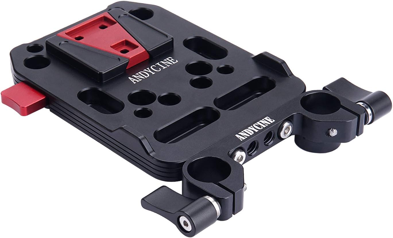 ANDYCINE V-Lock Assembly Plate Female V-Dock Male V-Lock Quick Release ...
