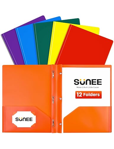 Assorted Color File Folders Yellow Duotang 3-prong 3 Ring Folder SUNEE ...