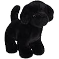 Amazon.com: Apricot Lamb Toys Plush Black Charming Labrador Puppy Dog ...