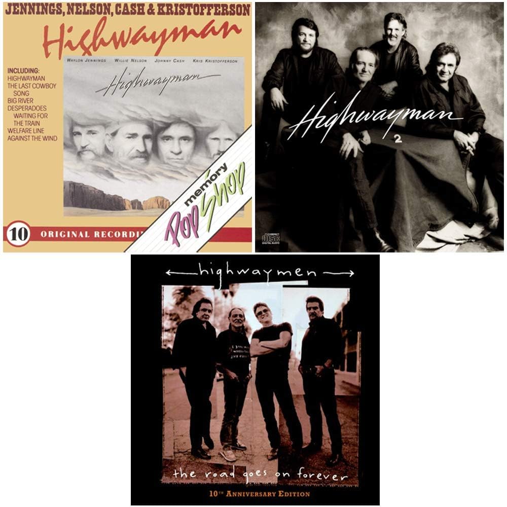 The Highwaymen: Complete Studio Album Discography - 3 CDs (Highwayman ...