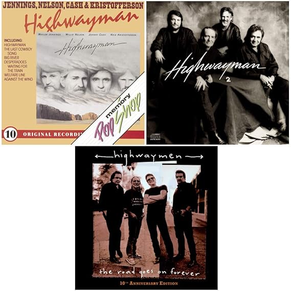 The Highwaymen: Complete Studio Album Discography - 3 CDs (Highwayman ...